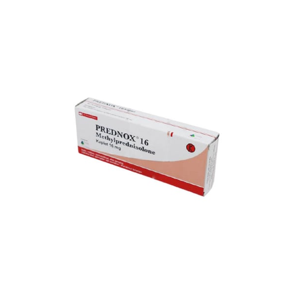 Buy Prednox-16 methylprednisolone 16mg tablet 1's online with MedsGo ...
